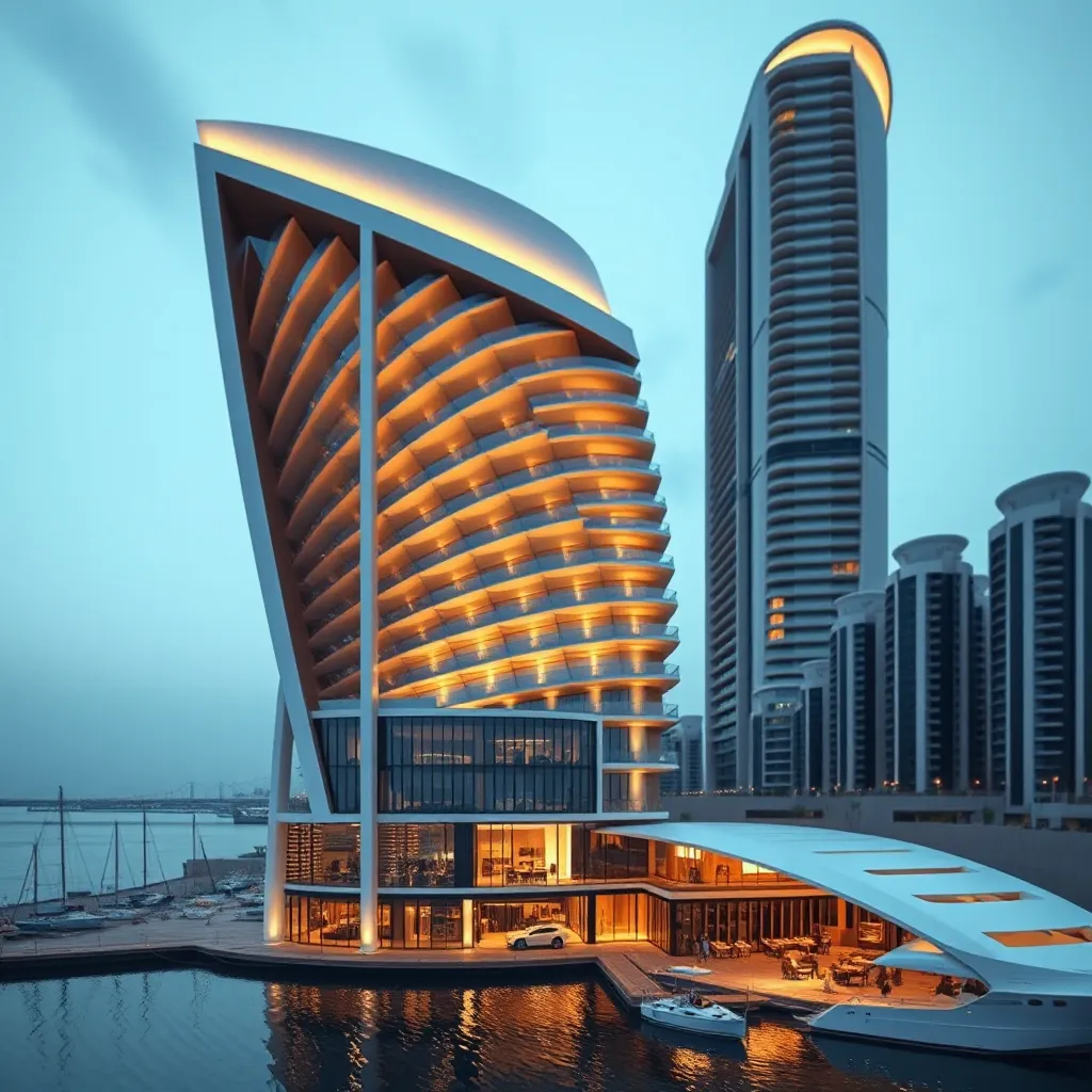 Marina Sail Tower: Luxury Living in Dubai's Marina